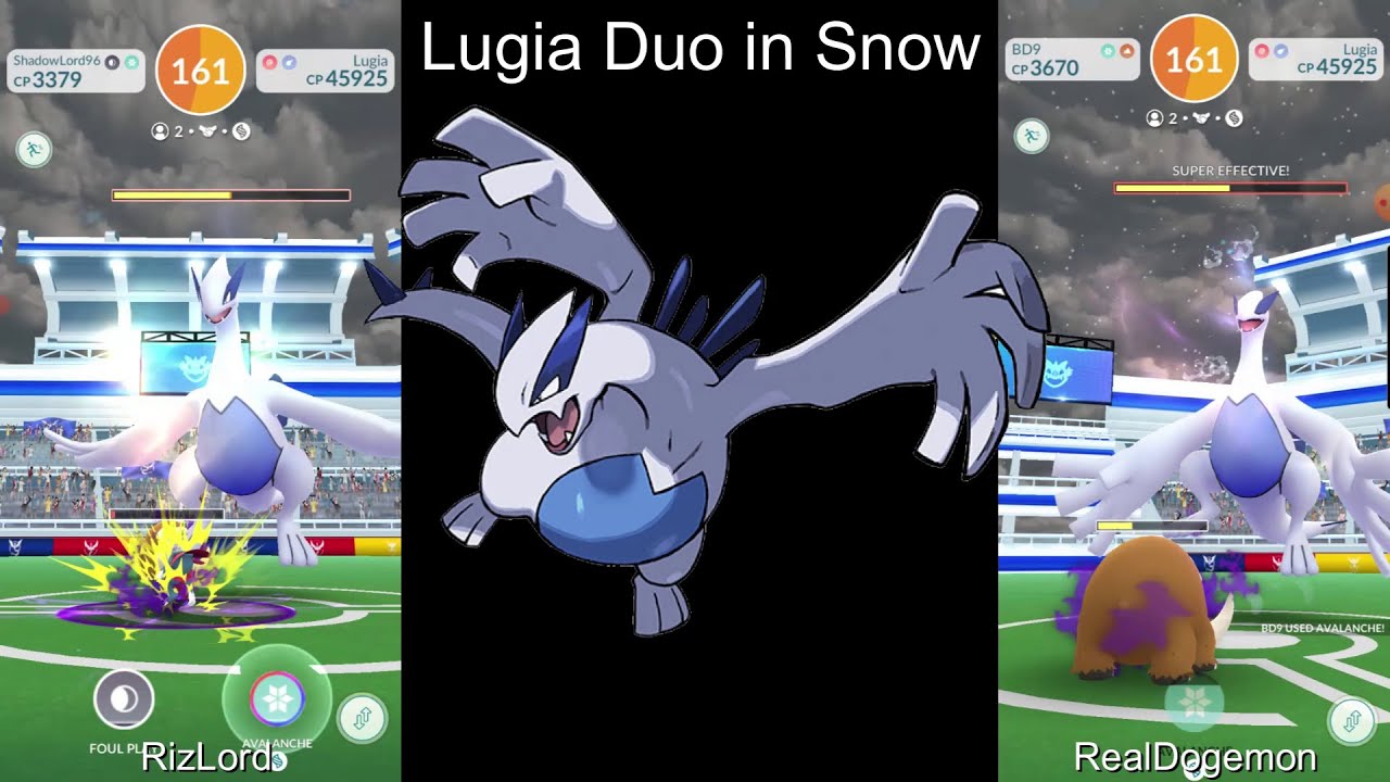 Lugia Duo in Snow (Dragon Tail / Future Sight) - YouTube