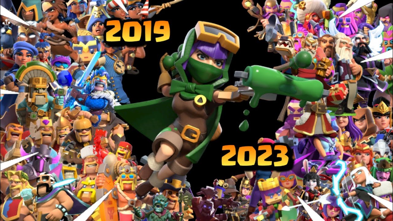 All Hero Skins 2019 - 2023 March in Clash of Clans 🔥 - YouTube