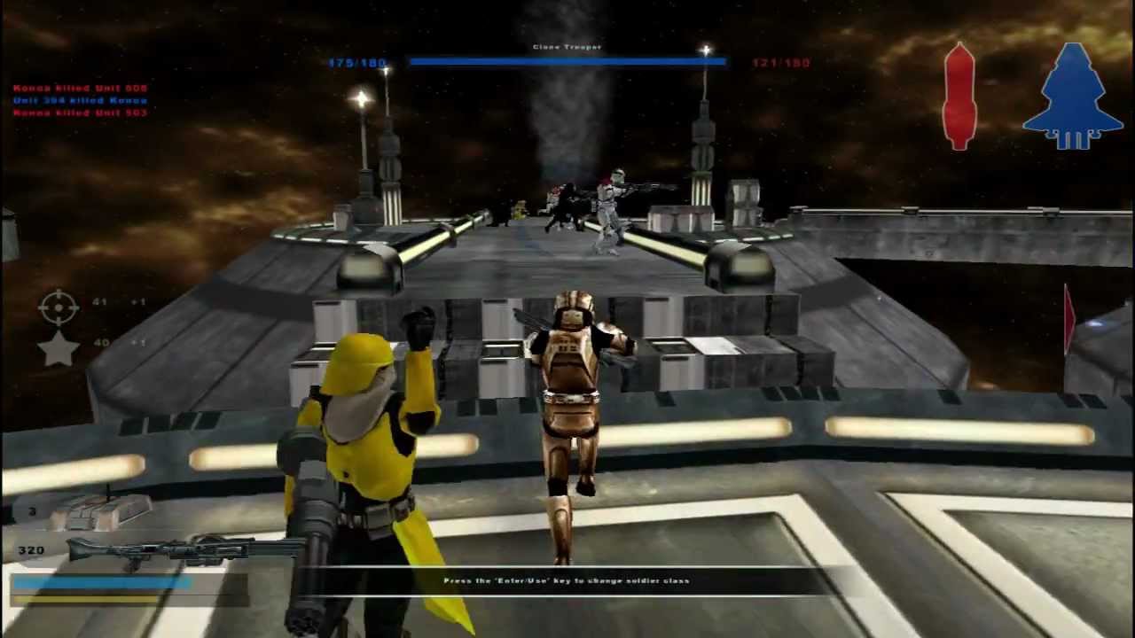 Battlefront 2 custom map review: Space Platforms Battle - YouTube