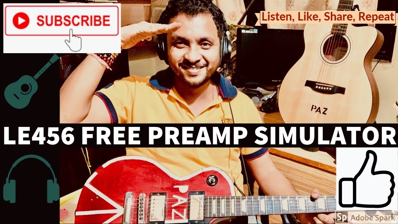 "FREE" Amp Simulator - LE456 | Plug-in By LEPOU | Demonstration | By ...
