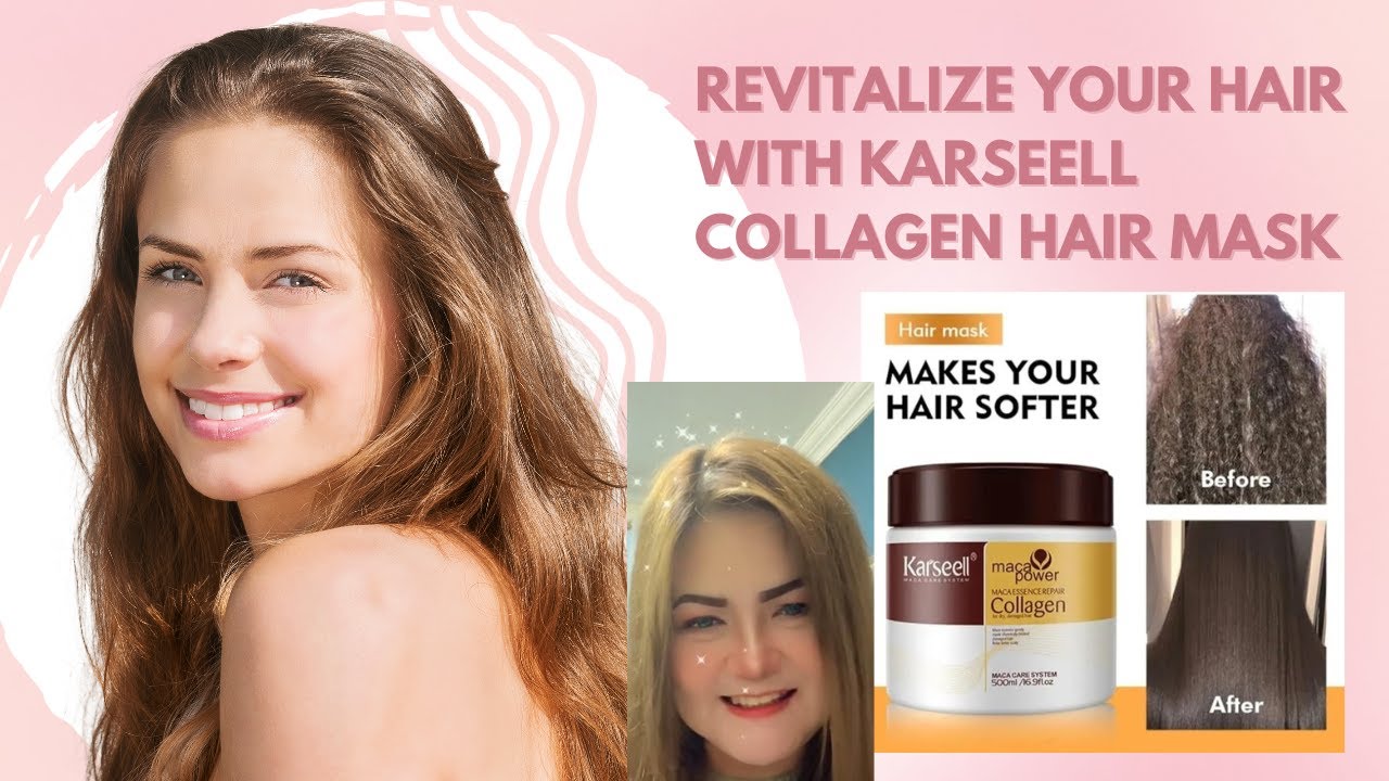 Revitalize Your Hair with Karseell Collagen Hair Mask - YouTube