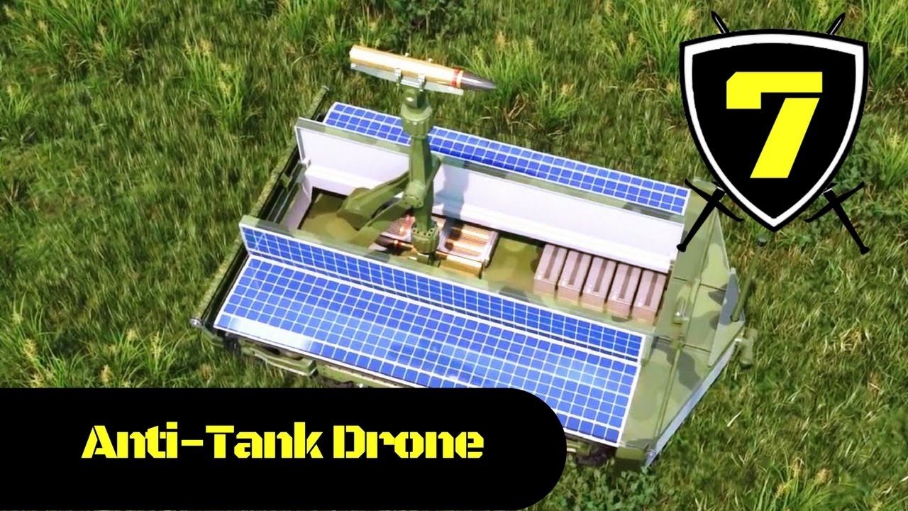 Dahir Insaat - Russian Unmanned Drone System Anti-Tank Simulation - YouTube