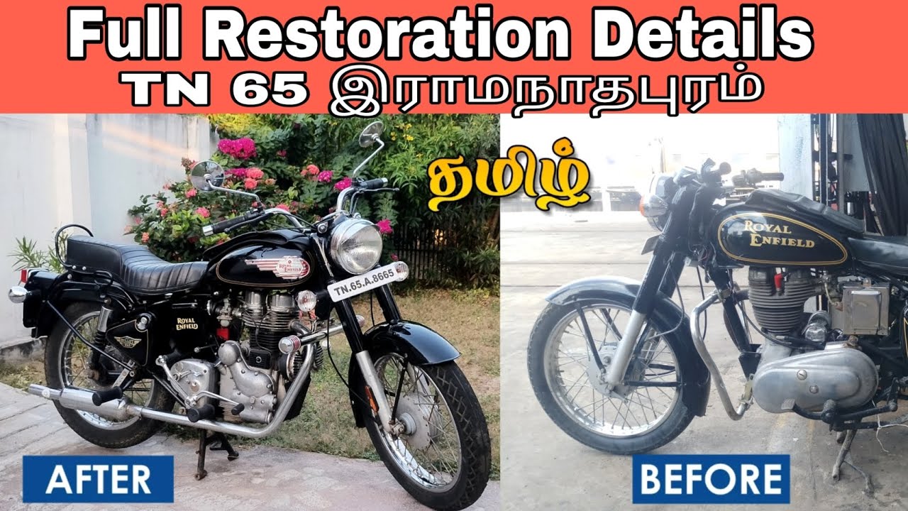 Old Bullet standard 350 Restoration Cost-பழைய புல்லட் புதுப்பிக்க ...