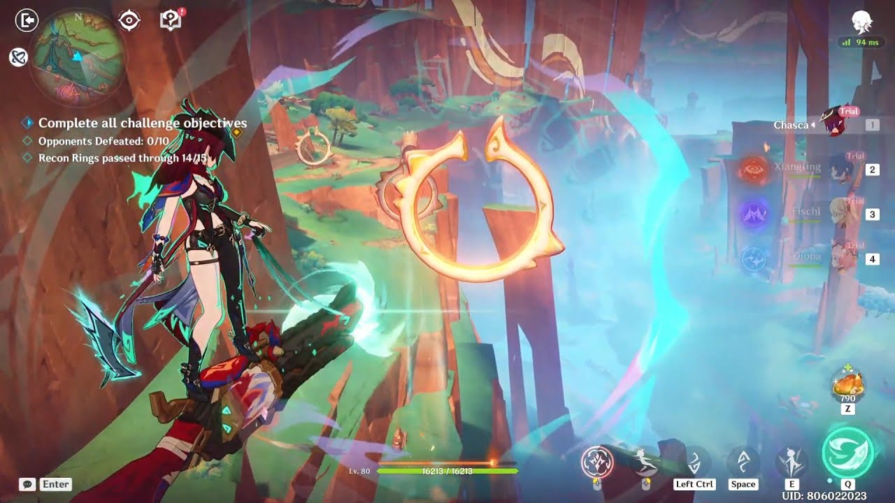 Chasca Demo Gameplay | Genshin Impact - YouTube