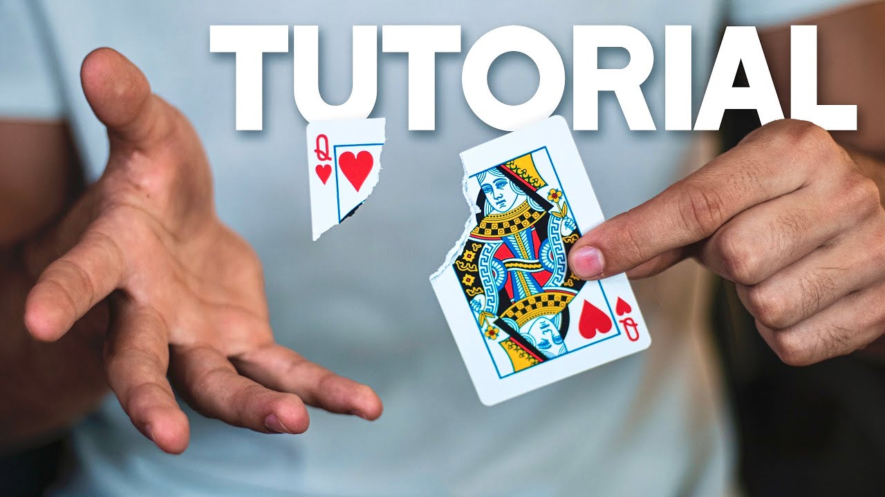 HAZ QUE UNA CARTA ROTA SE RECOMPONGA! TUTORIAL - YouTube