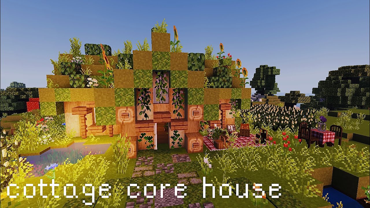 Cottage core house 🏡 (exterior build and interior tour) - YouTube