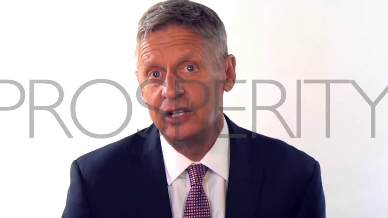 one day Gary Johnson 2016 - YouTube