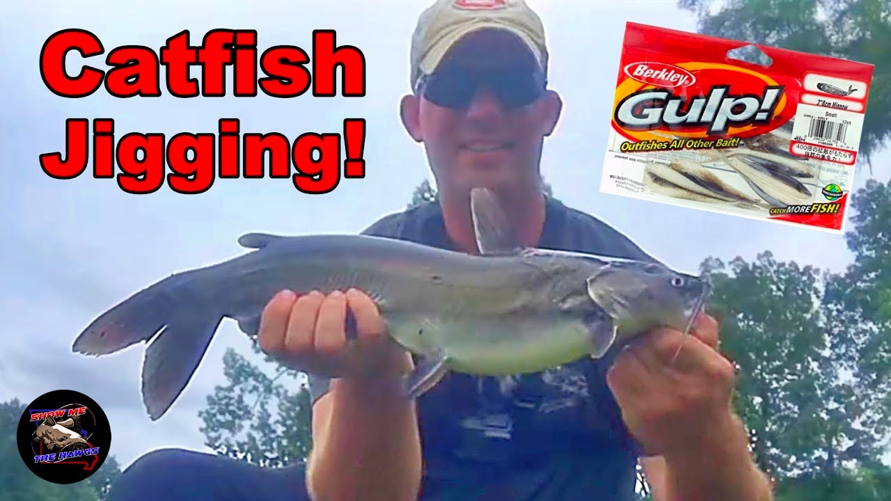 Jigging Berkley Gulp! Minnows for Catfish | Best Catfish Lures - YouTube