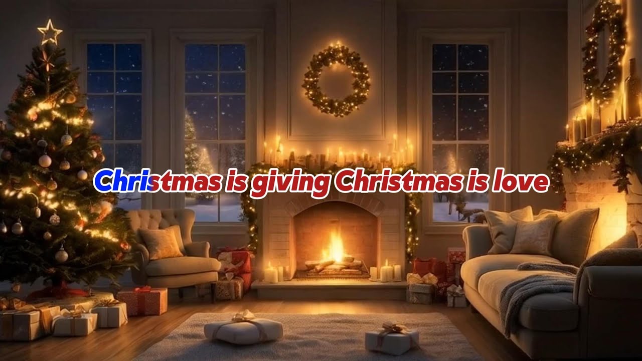 Christmas is giving, Christmas is Love ️| Romantic Christmas Song of ...
