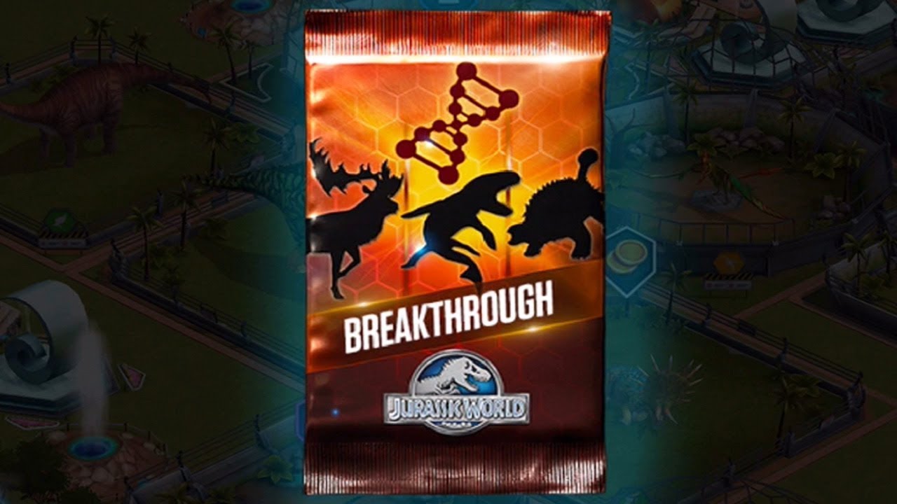 BREAKTHROUGH Pack - Jurassic World The Game - YouTube