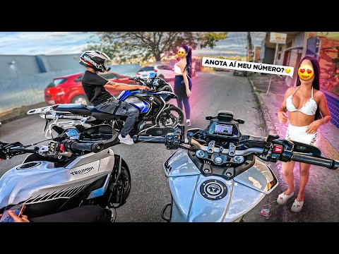 PEGANDO O NÚMERO DAS NOVINHA NO ROLÊ DE TRACER E TIGER SPORT 😈🔥