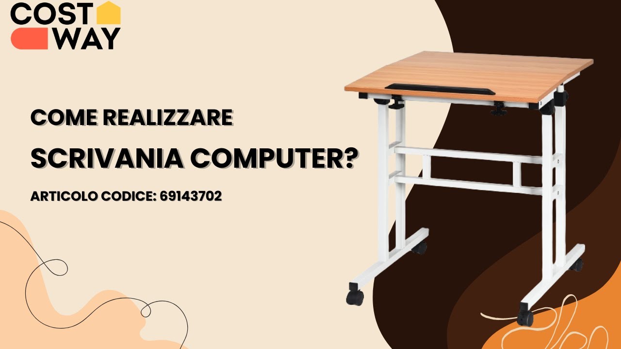 Come realizzare questa scrivania per computer? - YouTube