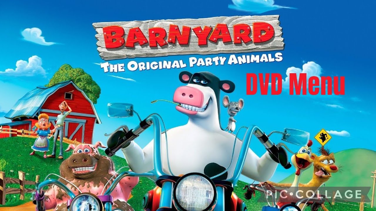 Barnyard DVD Menu - YouTube