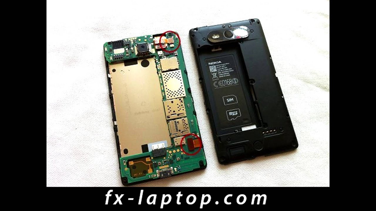 Disassembly Nokia Lumia 820 - Battery Glass Screen Replacement - YouTube