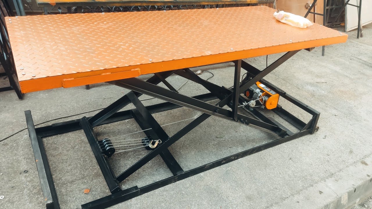 Making Electric Lift Table [Part 2] - YouTube