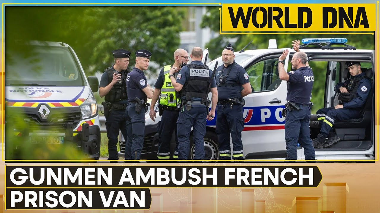 France Prison Van Attack: Gunmen attack prison van to free drug dealer ...