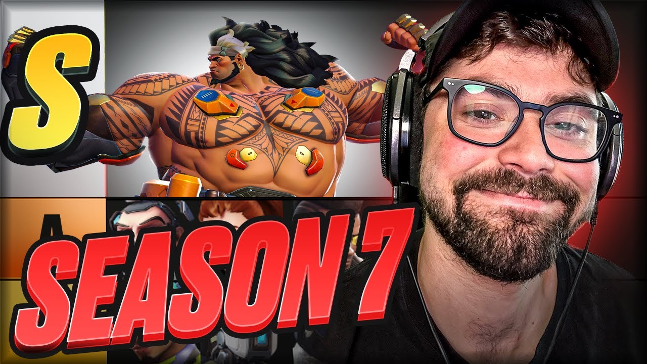 SAMITO'S HERO TIER LIST FOR SEASON 7! (Overwatch 2) - YouTube