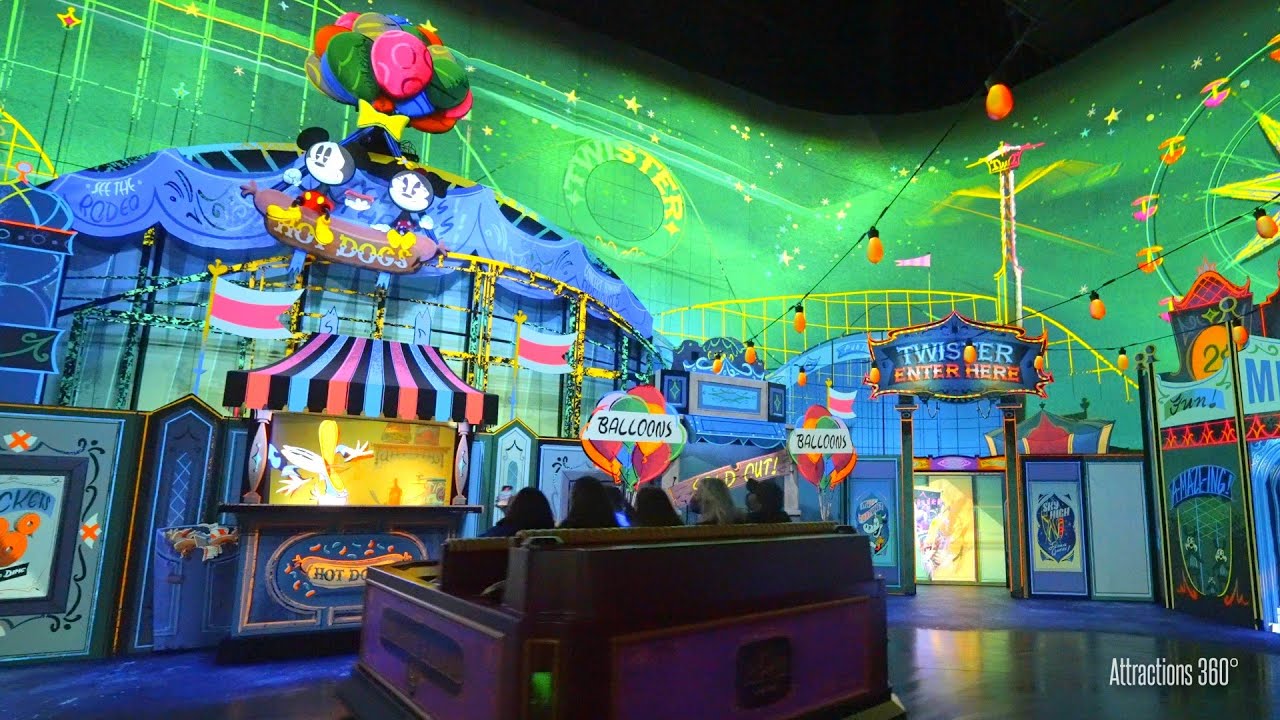 NEW! Mickey and Minnie's Dark Ride 2023 | Runaway Railway at Disneyland ...
