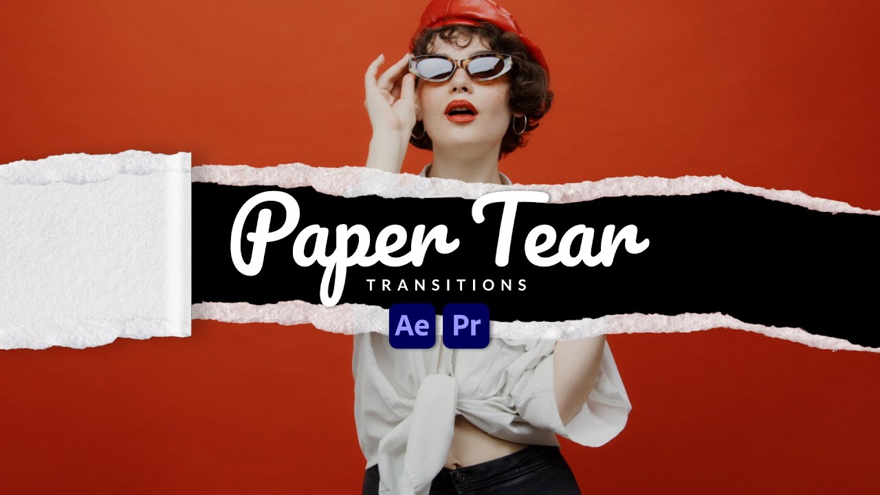 Paper Tear Transitions - After Effects Tutorial - YouTube