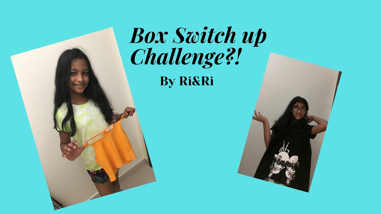 Box Switch Up Challenge!!? - YouTube