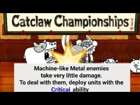 The Battle Cats | Catclaw Dojo | Catclaw Championships Rank 3 [All ...