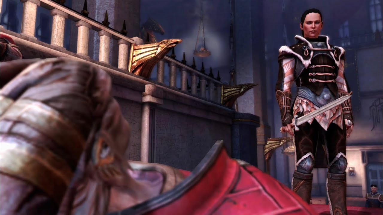 [Dragon Age 2] Arishok duel, Dual Wielding Rogue Hawke (Nightmare ...