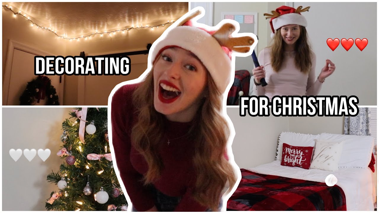 VLOGMAS ♥️🎄🍪 | Christmas Decorating, Shopping, Life Chat | Amy Joy ...