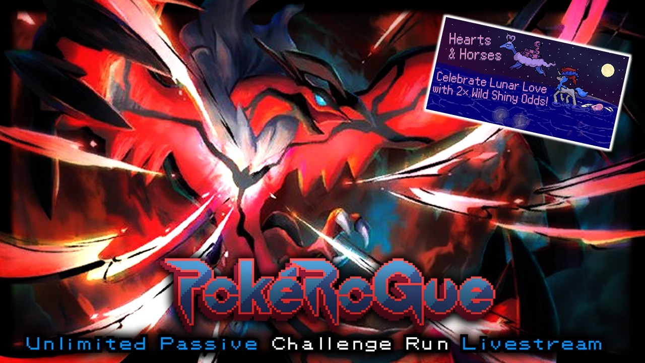 Pokerogue's UNLIMITED PASSIVE Challenge Run! | Pokerogue Challenge Runs ...