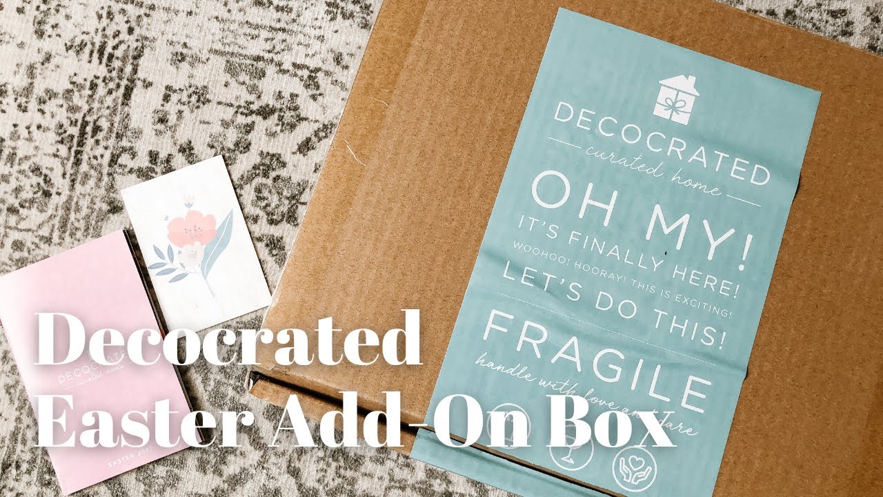 Decocrated Unboxing: Easter Add-On Box 2021 - YouTube