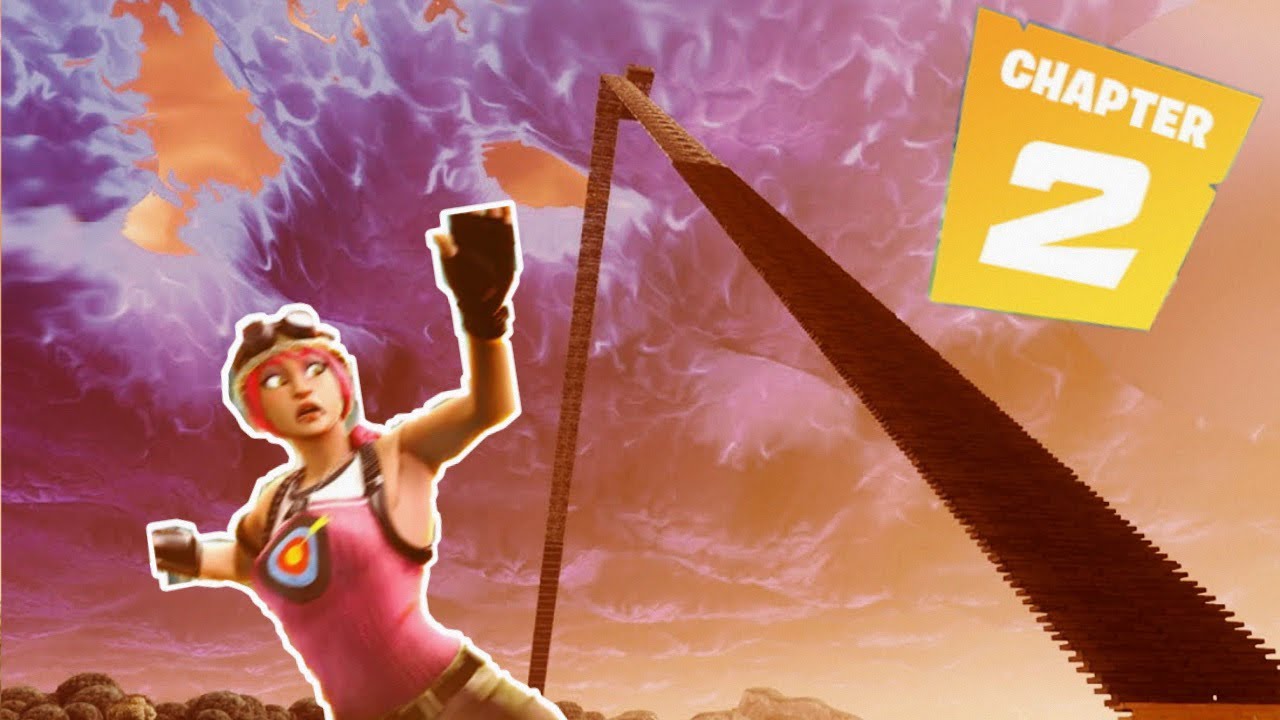 trying to skybase in fortnite chapter 2... - YouTube