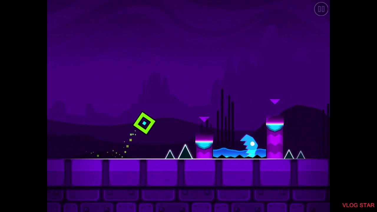 I finally completed level “press start” geometry dash! - YouTube