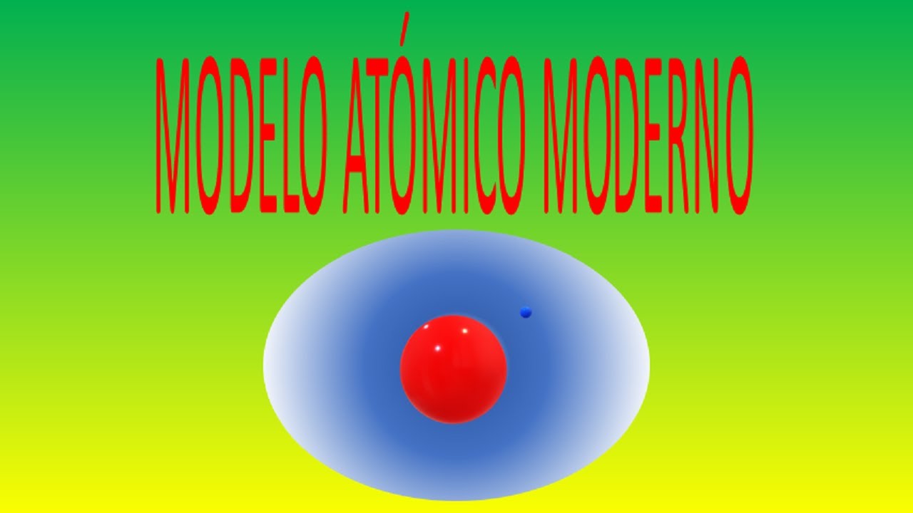 Modelo Atómico Moderno #átomo #educación #química - YouTube