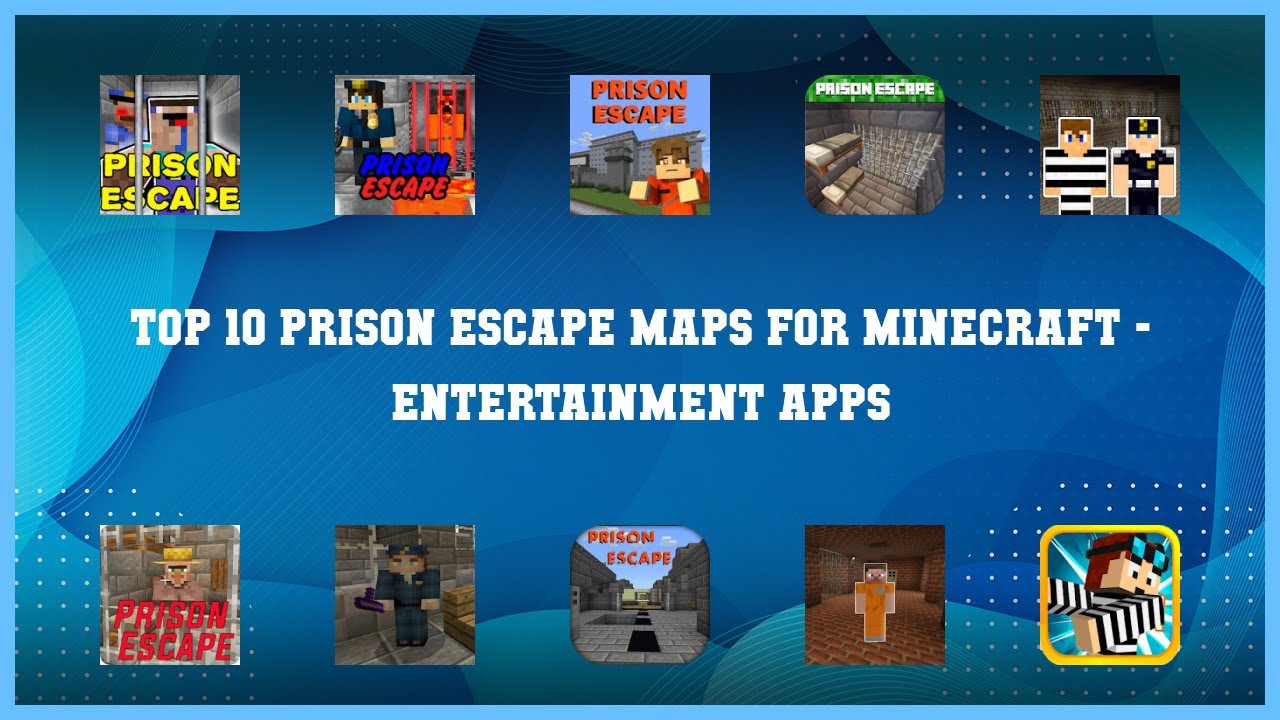Top 10 Prison Escape Maps For Minecraft Android Apps - YouTube