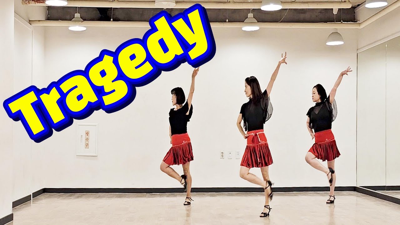 [초중급] Tragedy (Choreo : Raymond Sarlemijn) - Line Dance - YouTube