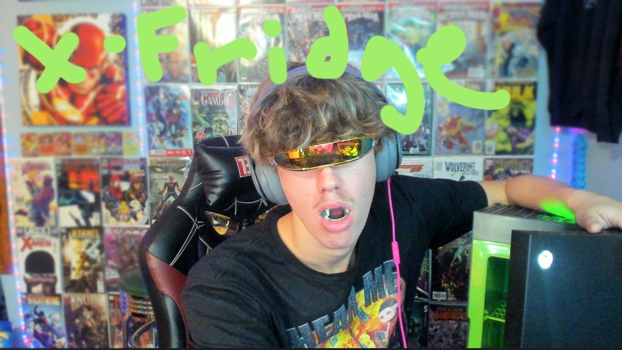 Playing Games on my X-Fridge - YouTube