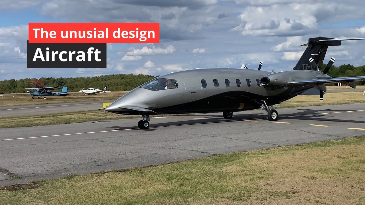 Italian Aircraft Design Piaggio P180 Engines start UP - YouTube