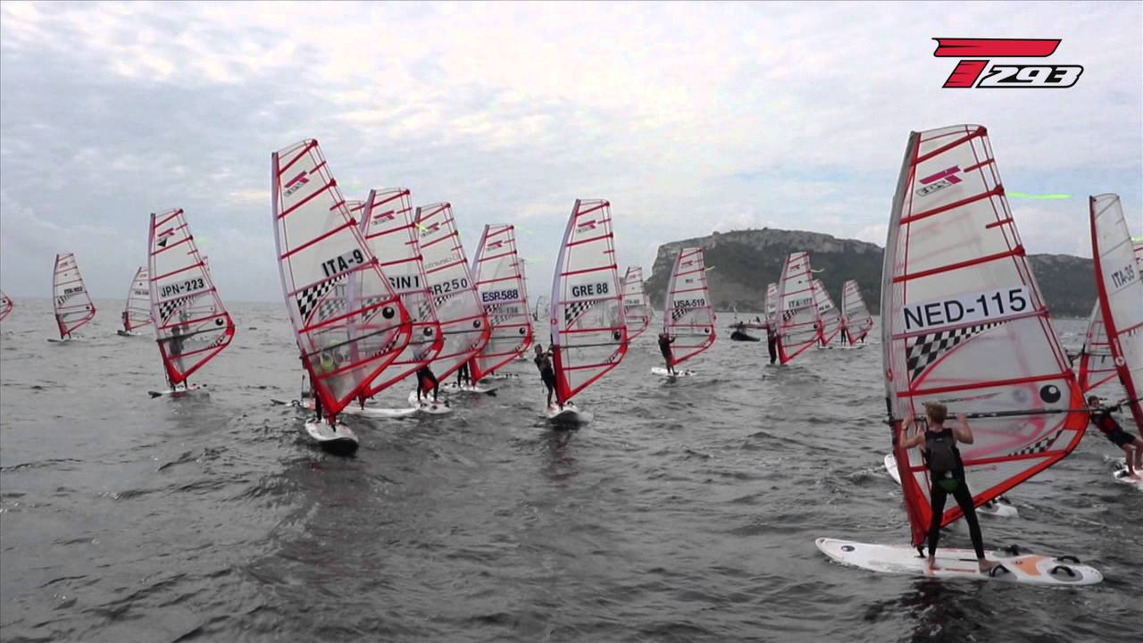 BIC Techno 293 WORLD CHAMPIONSHIPS 2015 - Day 1(6) - YouTube