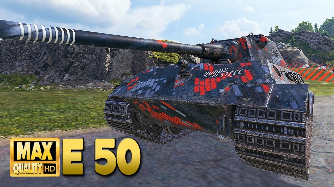 E 50: Changing positions for a great battle - World of Tanks - YouTube