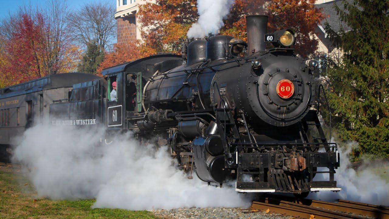 NH&I 40 and BR&W 60: Fall Colors in the Delaware Valley - YouTube