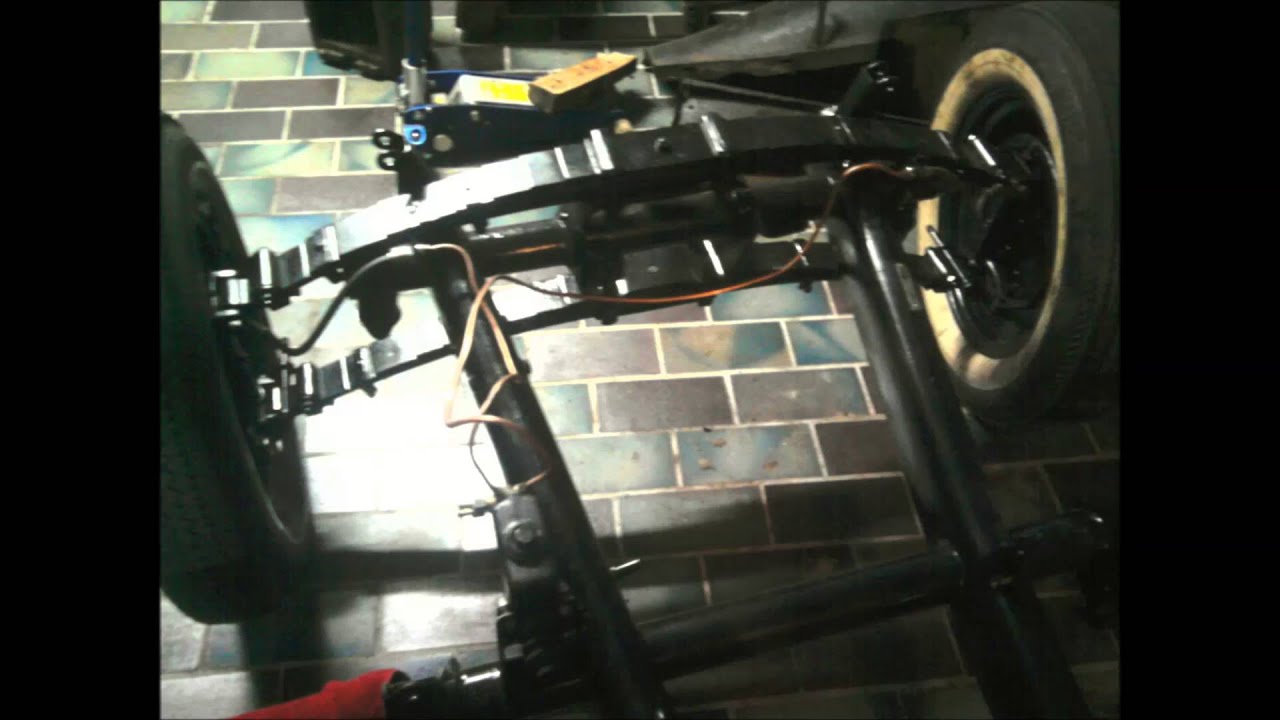 Mercedes 170 Va W136 rolling chassis - YouTube