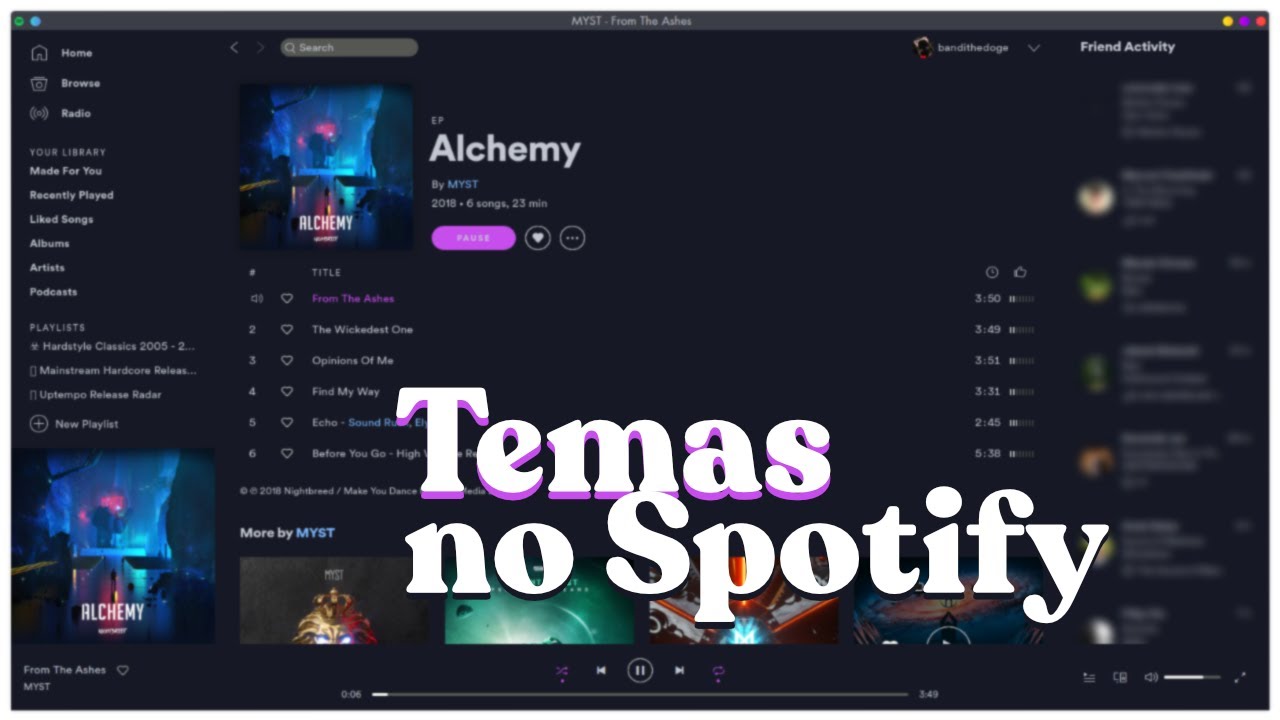 Como mudar o tema do seu Spotify! [Spicetify] - YouTube