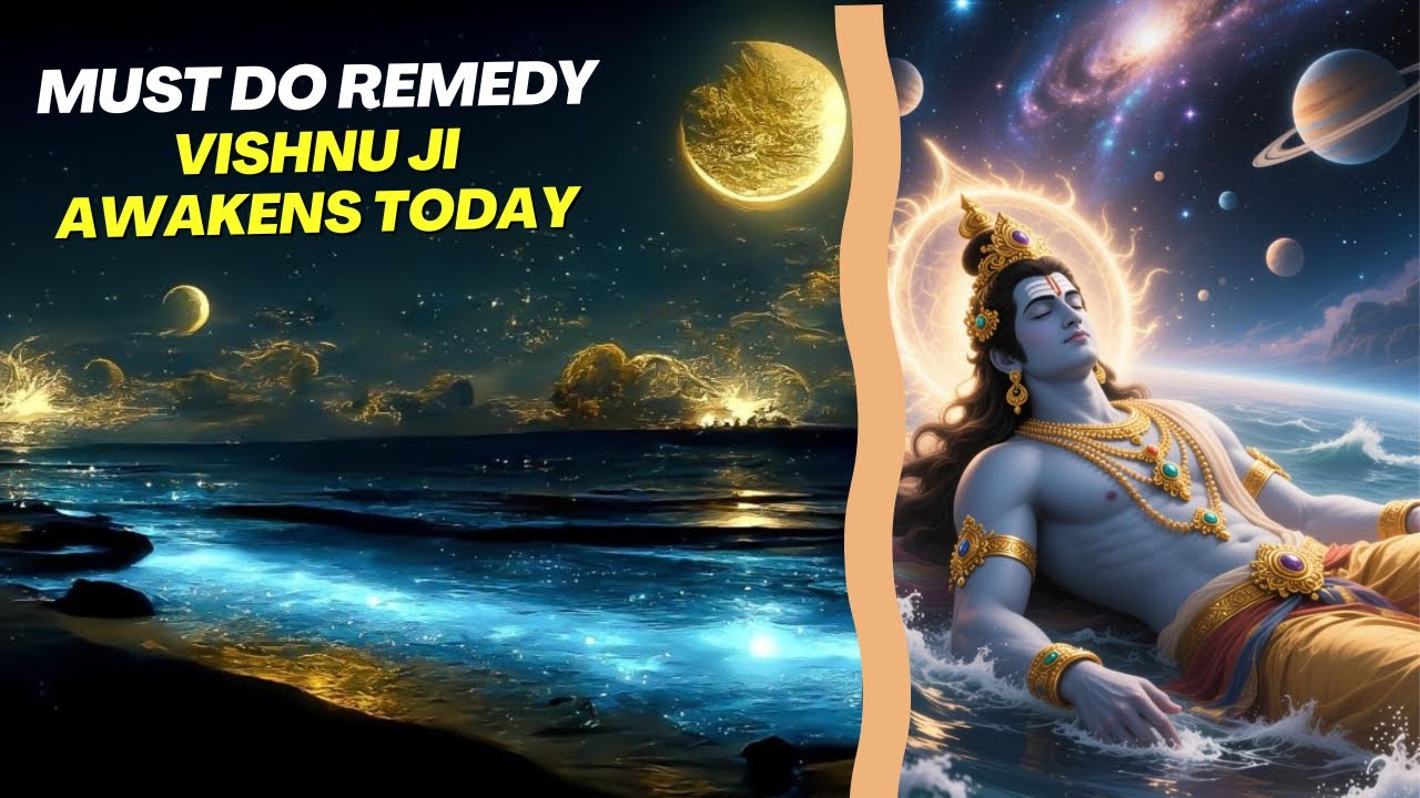 Kartik Month’s 5 Sacred Days 🌟 Vishnu Ji Awakens | Tulsi Deepak Ritual ...