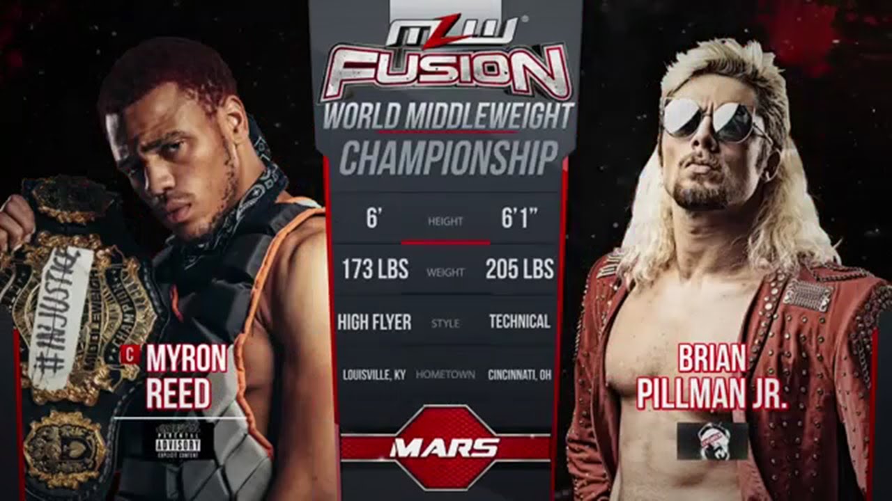 MLW Middleweight Title Match Highlights: Myron Reed(c) vs. Brian ...