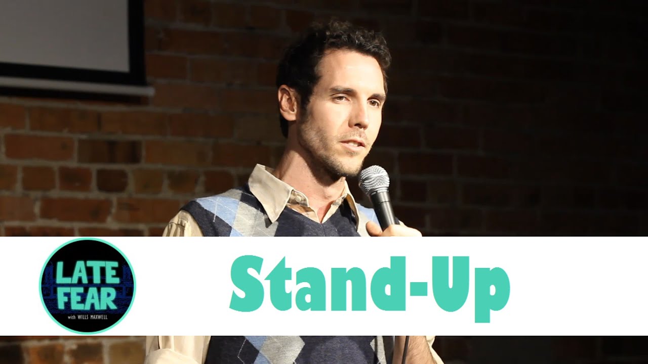 Johnny Gray performs stand-up live on Late Fear - YouTube