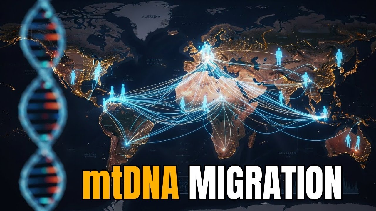 How mtDNA Unlocks the Story of Human Migration Across the World! - YouTube