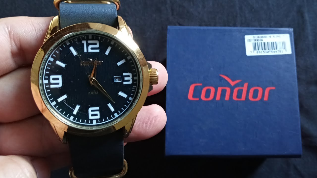 🔴Unboxing do Relógio Condor Masculino - YouTube