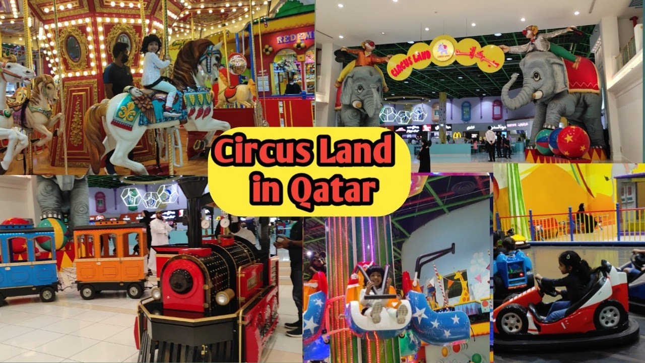 Landmark mall in qatar /Circus land in qatar /Indoor park in doha qatar ...