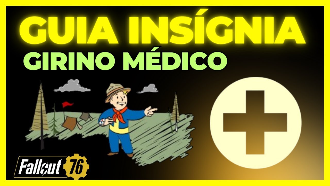 Fallout 76: Guia de Insígnia de Girino Médico - YouTube