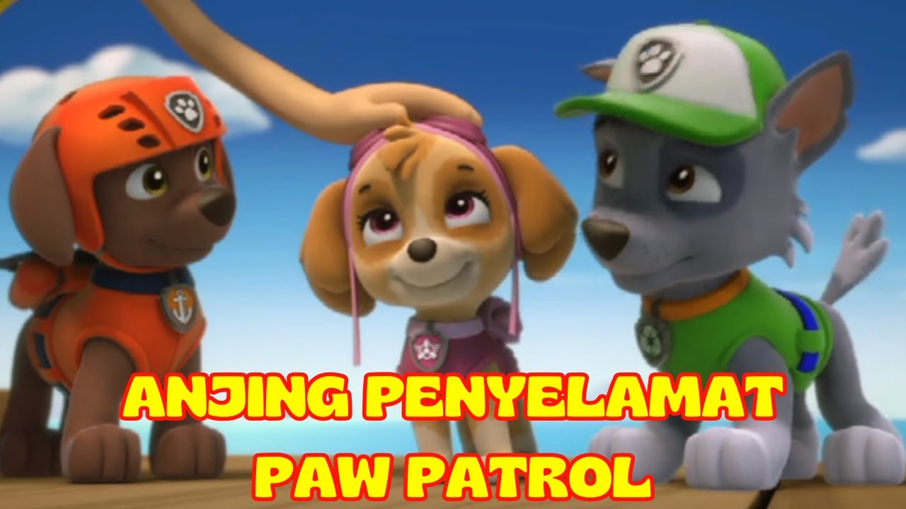 KARTUN ANAK | ANJING PENYELAMAT PAW PATROL | ANIMASI ANAK ANAK | EPS 2 ...