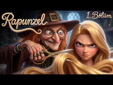 Rapunzel 1. Bölüm: Altın Saçlı Kızın Doğuşu | 3D Masal | Türkçe Masallar